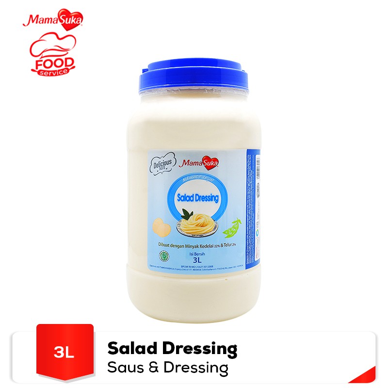 MamaSuka - Salad Dressing Saus Mayo 3 L | Shopee Indonesia
