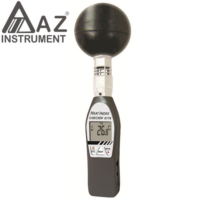Jual AZ Instrument 8778 WBGT Heat Index Checker Meter Tester AZ8778 ...