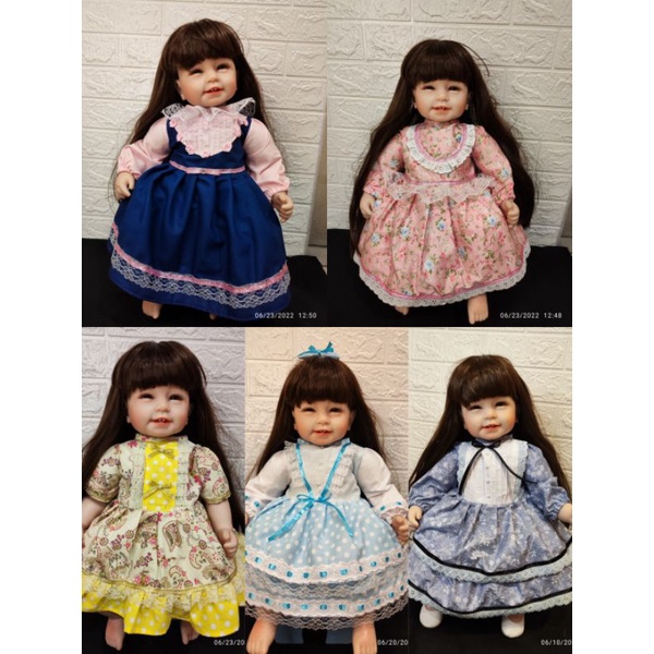 Jual Sara dress boneka reborn 55-60 cm (hanya baju) | Shopee Indonesia