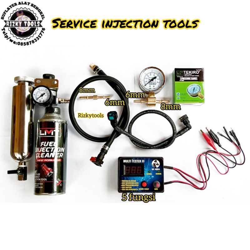 Jual alat servis injeksi tabung infus injeksi motor sepaket alat servis ...