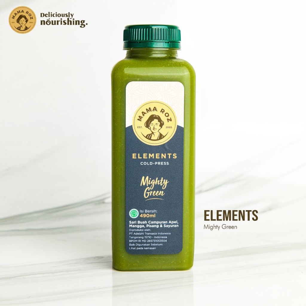 Jual Mama Roz - Mighty Green (490 ml) | Shopee Indonesia