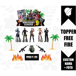 Jual TOPPER FF CUSTOM NAMA + FOTO | Shopee Indonesia