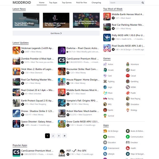 Jual Moddroid - Wordpress Theme | Shopee Indonesia