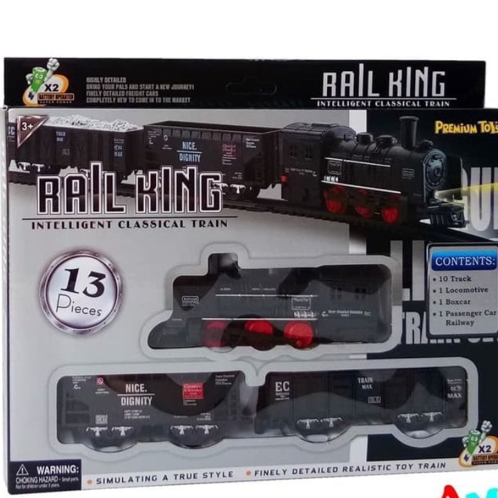 Jual Mainan Kereta Api Rail King Classical Train Mainan Kereta Mainan ... Jual Mainan Kereta Api Rail King Classical Train Mainan Kereta Mainan ...