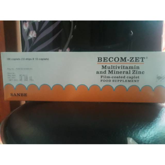 Jual BECOM - ZET Multivitamin and Mineral (B Compleks, Vit C,Vit E, dan ...