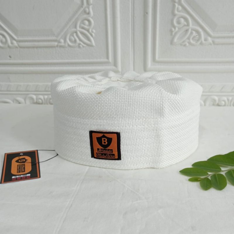 Jual Peci ijazi / peci Songkok Kopiah Putih Polos ijazih Habib syech ...
