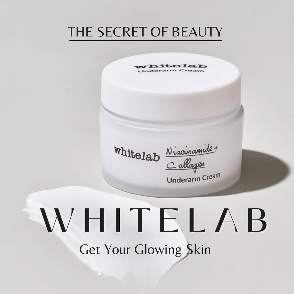 Jual WHITELAB Face & Skincare Brightening Underarm Cream / Glowing ...