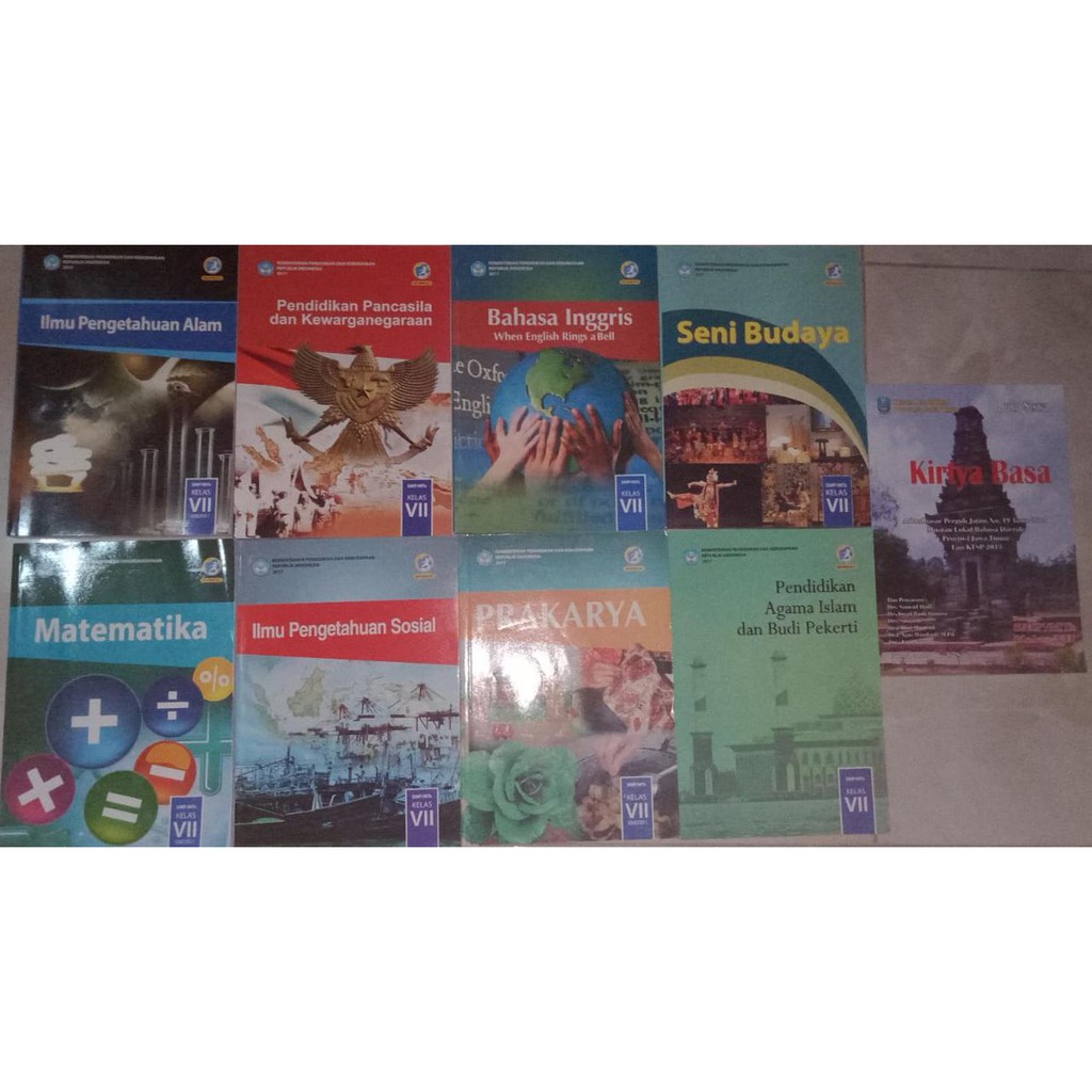 Jual BUKU PAKET SMP KELAS 7 | Shopee Indonesia