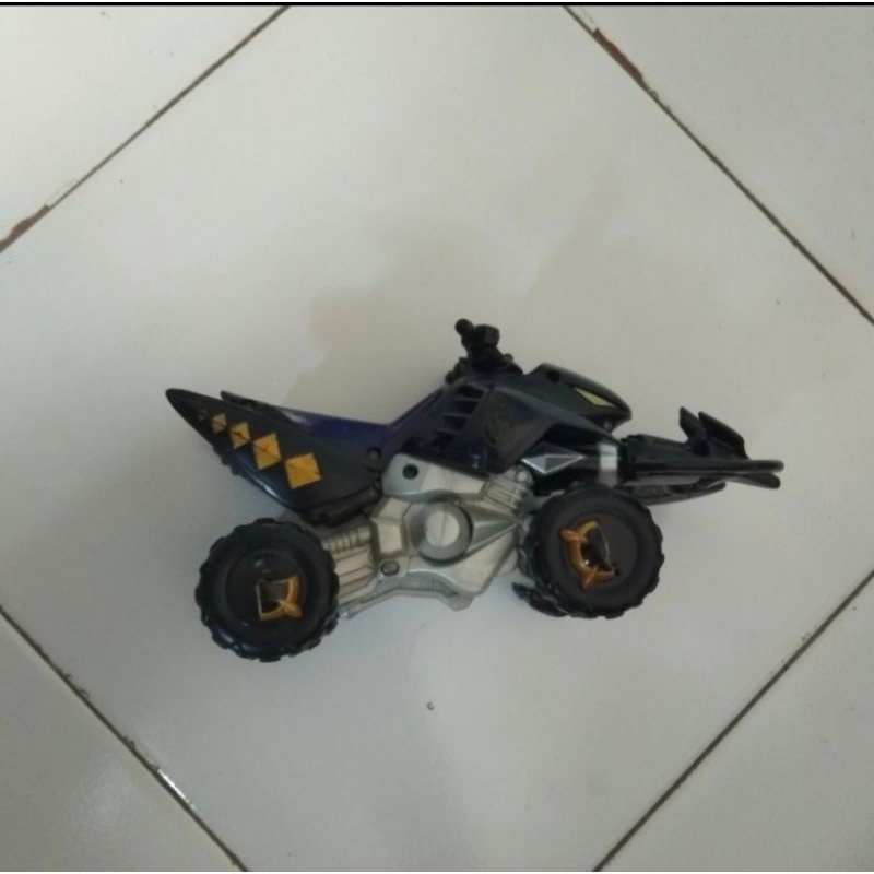 Jual Power rangers dino thunder atv black ranger bandai bike motor ...
