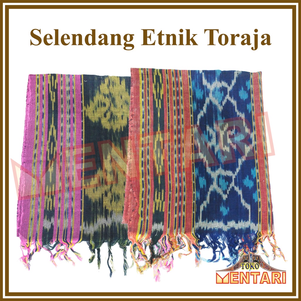 Jual Selendang Etnik Tenun Ikat Toraja | Shopee Indonesia