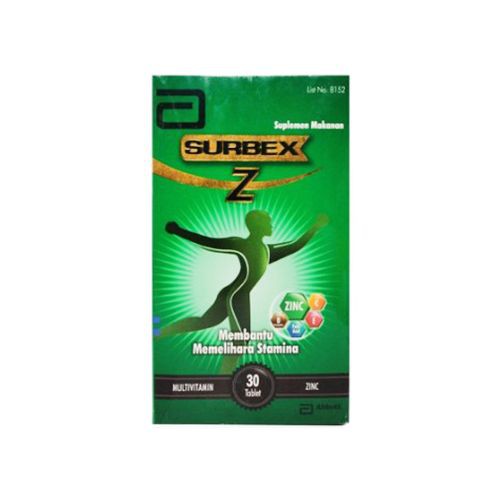 Jual Surbex Z Box 30 Tablet | Shopee Indonesia