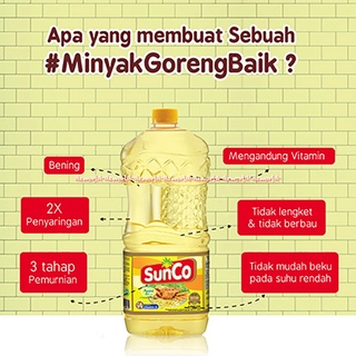Jual Sunco 2L Botol Minyak Goreng Bening 5x Proses Penyaringan Vitamin ...