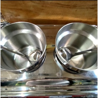 Jual POT CHAFING DISH SUNNEX 2 x 4 Liter Bain Marie Soup Pots Kaki Emas ...