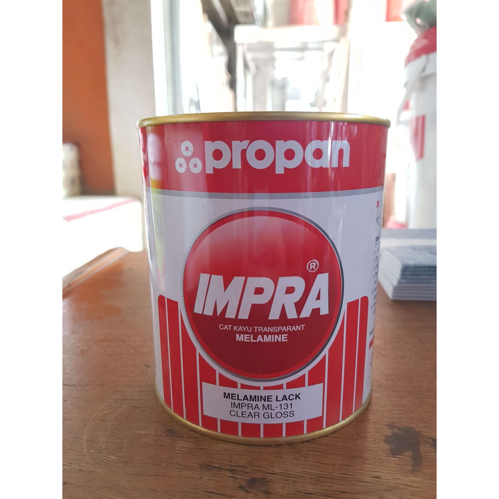 Jual Propan Impra Melamine Lack 131 Clear Gloss 1kg/ Cat Kayu Transparan | Shopee Indonesia