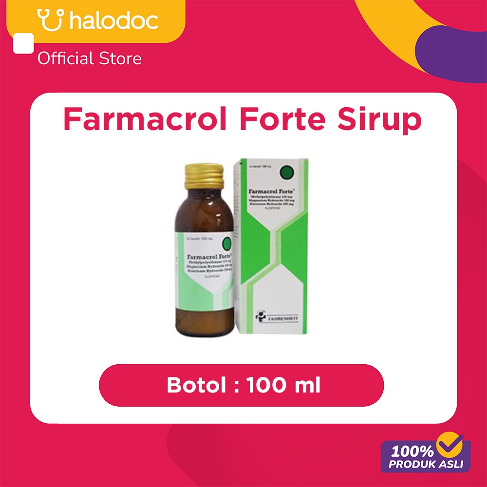 Jual Farmacrol Forte Sirup 100 ml | Shopee Indonesia