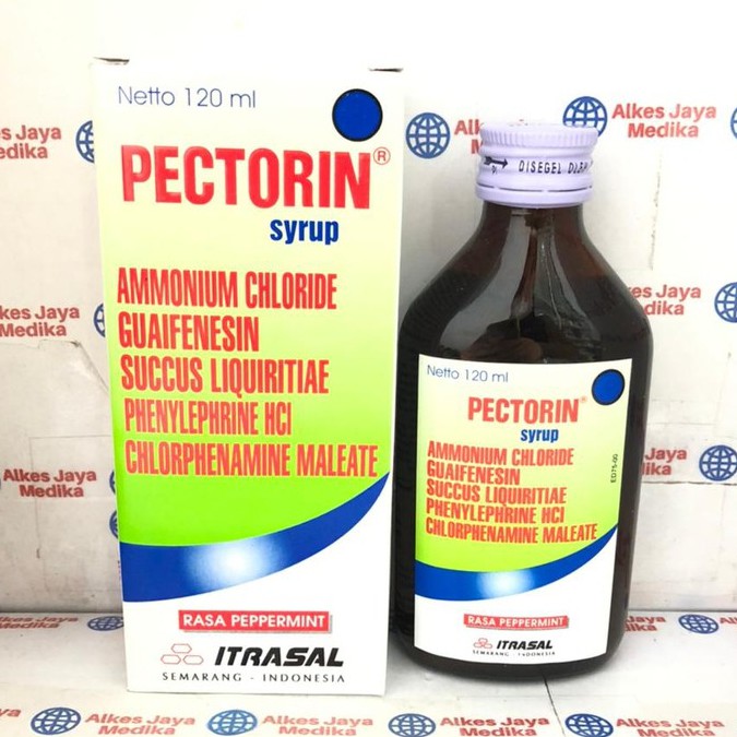 Jual Pectorin sirup 120ml - Obat Batuk pilek Indonesia|Shopee Indonesia