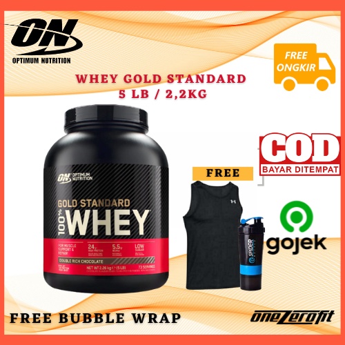 Jual ON Optimum Nutrition Whey Gold Standard 5lbs ON WGS 5 lbs | Shopee Indonesia