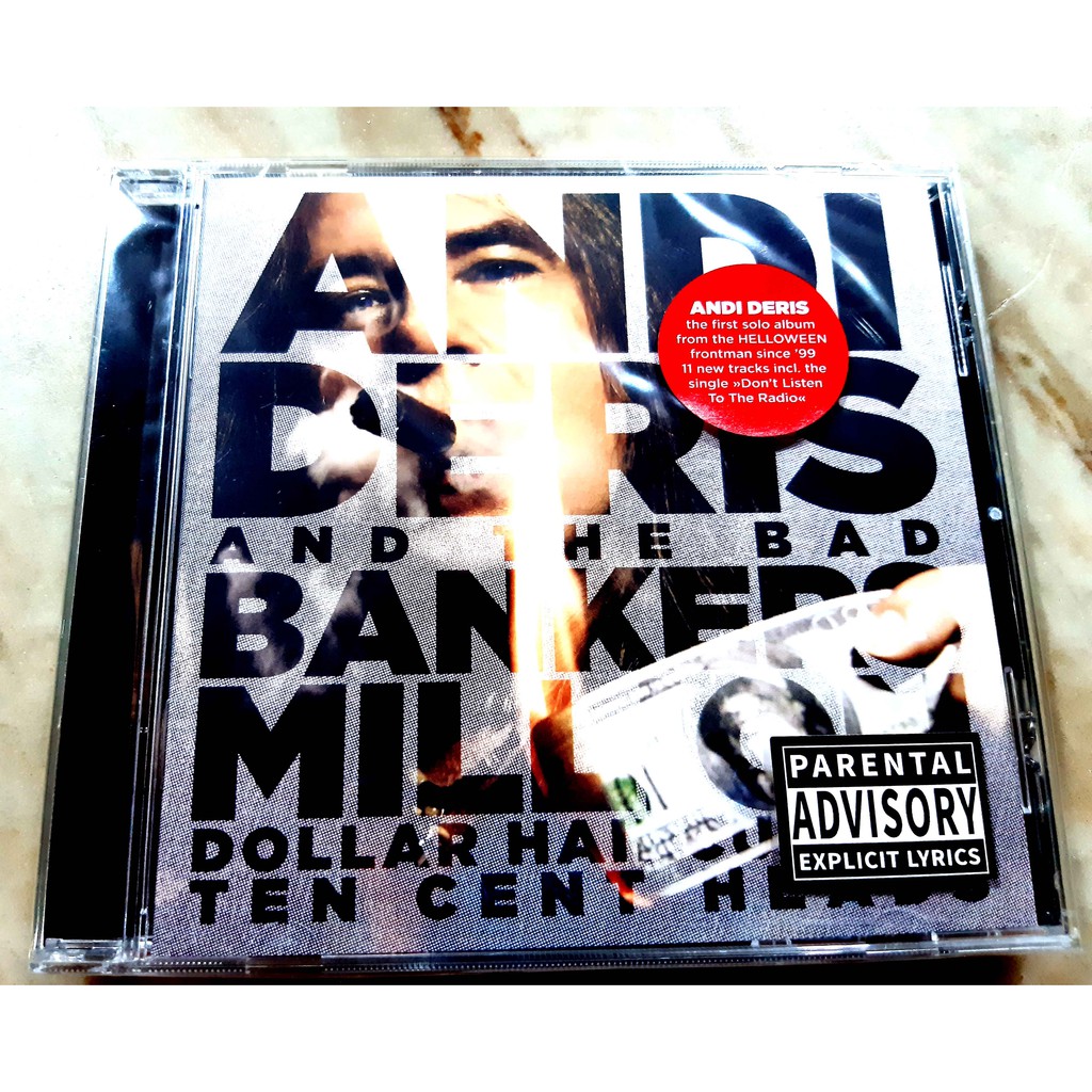 Jual Andi Deris The Bad Bankers - Million Dollar Haircuts- HELLOWEEN CD ...