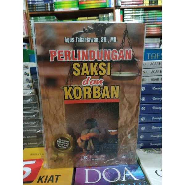 Jual [Original] Perlindungan Saksi Dan Korban Lengkap Edisi Revisi Terbaru by Agus Takariawan SH ...