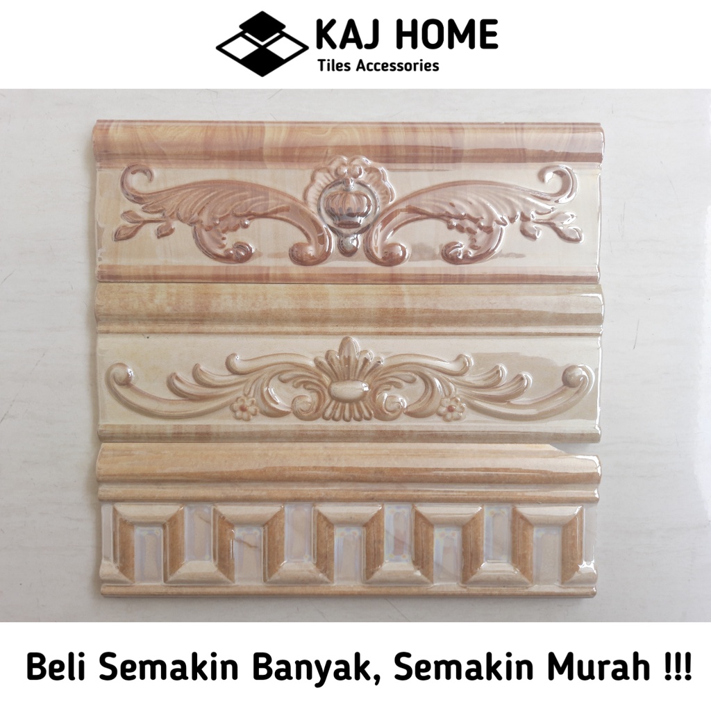 Jual Lis Keramik Dinding Timbul Ukuran 8x25 cm MS Import 2 | Shopee ...