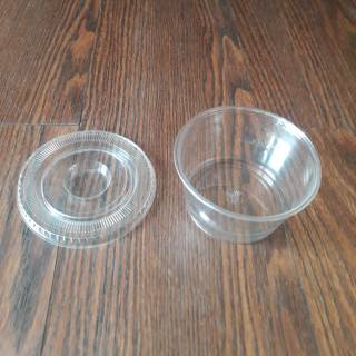 Jual Per 50pcs Cup pudding puyo 240 ml / tempat puding / gelas puding ...