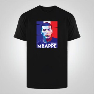 Jual Kylian Mbappe, Kaos gambar WPAP & art t-shirt seni bintang ...