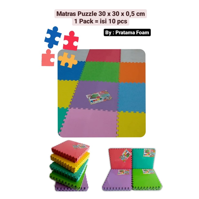 Jual Eva Matras Karpet Polos - Alas Lantai Bayi - Matras Puzzle - Tikar ...