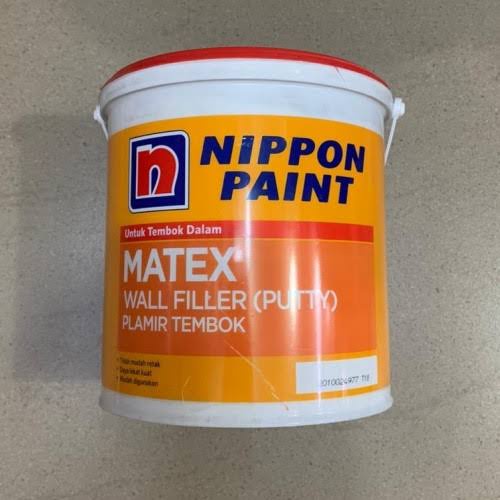 Jual Plamir tembok Matex putty Wall Filler Nippon paint 4kg | Shopee ...