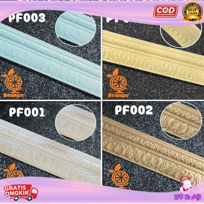 Jual BORDER LIST FOAM 3D Wall Frame List Border Foam Moulding 3D ...