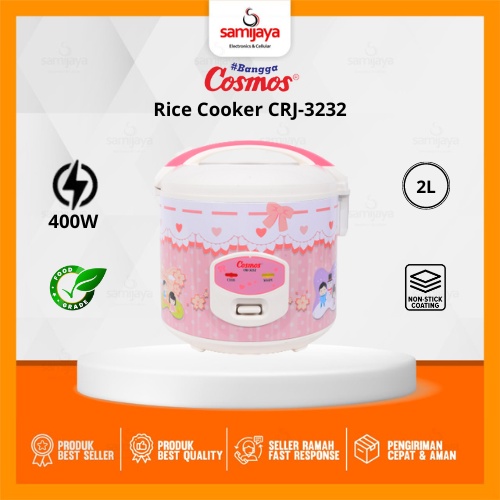 Jual COSMOS MAGIC COM - RICE COOKER CRJ-3232 / CRJ 3232 KAPASITAS 2 ...