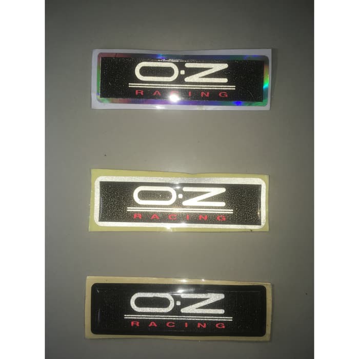 Jual Emblem Sticker / Stiker OZ RACING (Reflective) Indonesia|Shopee ...