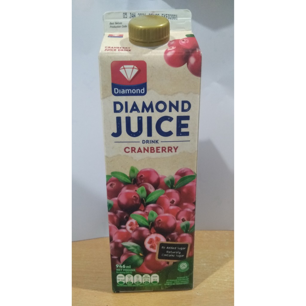 Jual Juice Cranberry Diamond @ 946 ml | Shopee Indonesia