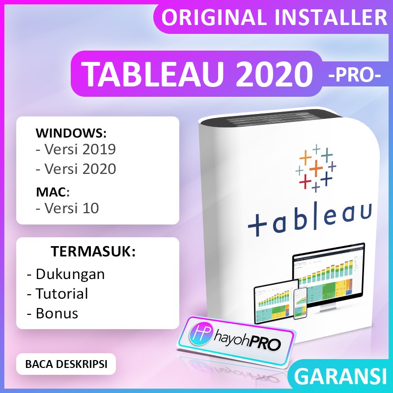 Jual Tableau Desktop Pro 2020 2019 MAC macOS & Windows | Shopee Indonesia