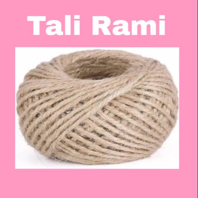 Jual TALI RAMI DECORATIONS PER METER | Shopee Indonesia