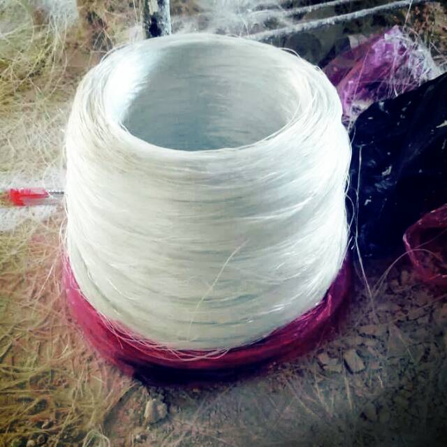 Jual Roving gypsum kiloan 1kg serat sintetis Aplus fiber glass ...
