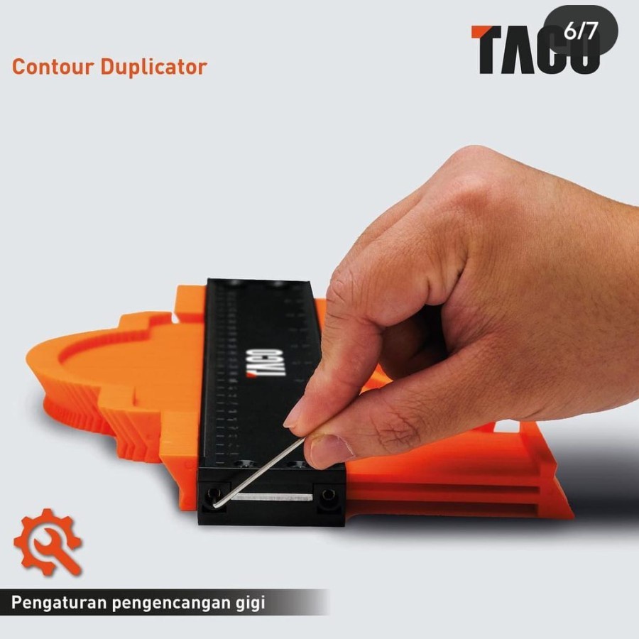 Jual TACO Profile Copy Gauge 250MM Duplicator Tool Alat Copy Jiplak ...