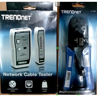 Jual TANG CRIMPING TRENDNET TC-CT68 Cat 5 Cat 6 RJ45 RJ11 CUT STRIP LAN ...