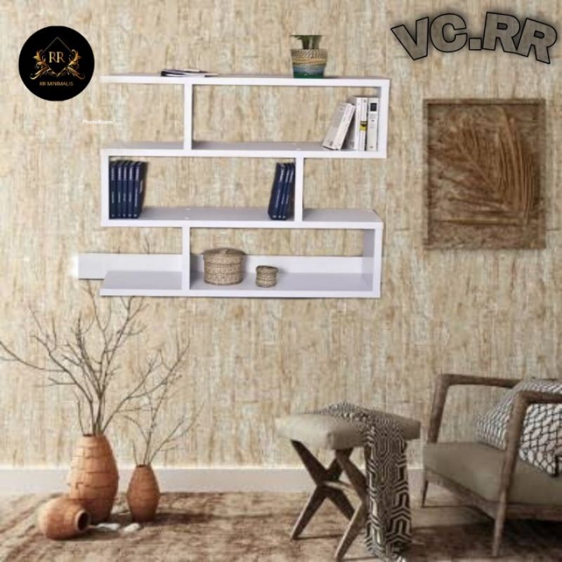Jual RAK BUKU MINIMALIS RAK DINDING MINIMALIS RAK SERBAGUNA MINIMALIS ...