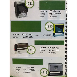 Jual Stempel Trodat Varian Ukuran Lengkap | Shopee Indonesia