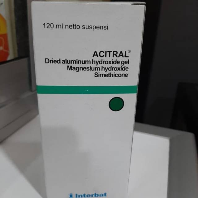 Jual ACITRAL SIRUP SYRUP SIROP 120 mL - Obat Lambung | Shopee Indonesia