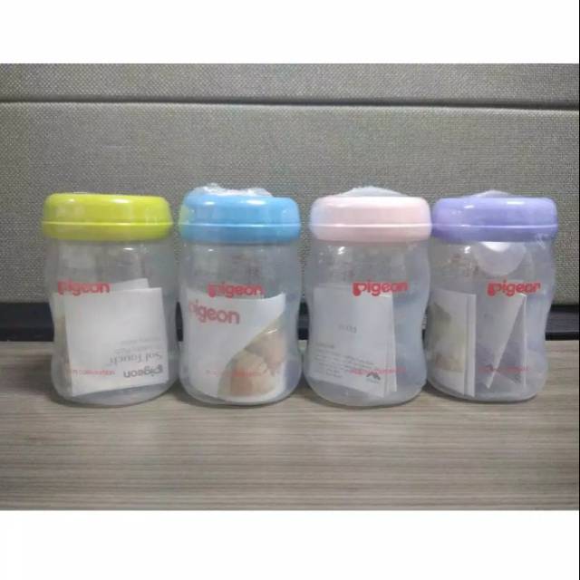Jual Botol Penyimpan ASI Pigeon Wide Neck 160ml | Shopee Indonesia