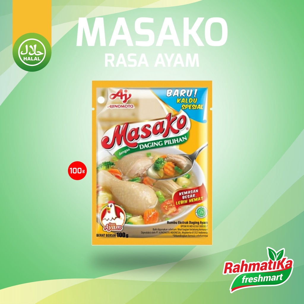 Jual Masako Ayam 100 gram / Bumbu Kaldu Rasa Ayam (Bumbu Dapur ...