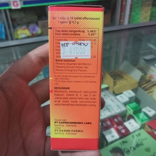 Jual CALDECE 10 TABLET EFFERVESCENT | Shopee Indonesia