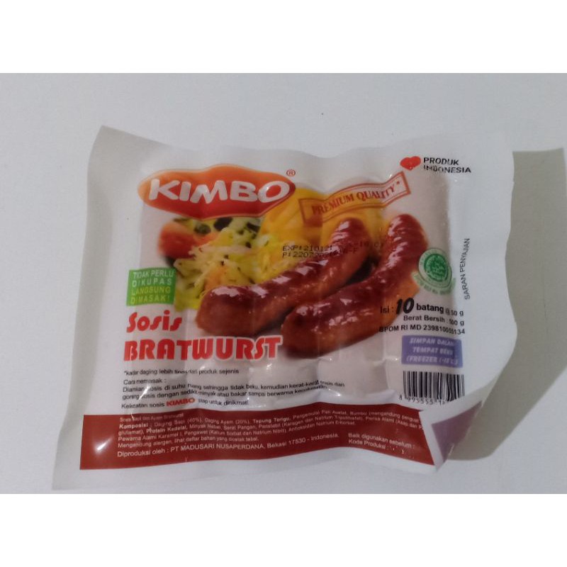 Jual Sosis Sapi Kimbo Original 500g | Shopee Indonesia
