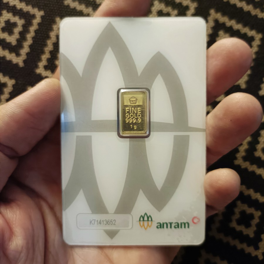 Jual Logam Mulia Emas ANTAM Gold Bar 1gr - CSA604 | Shopee Indonesia