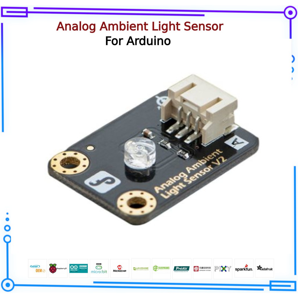 Jual Dfrobot Gravity Analog Ambient Light Sensor For Arduino Shopee Indonesia