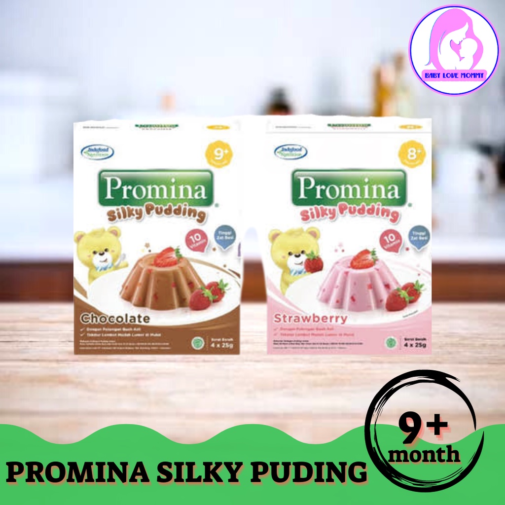 Jual Promina Silky pudding kemasan 100 gram / snack bayi / cemilan bayi ...