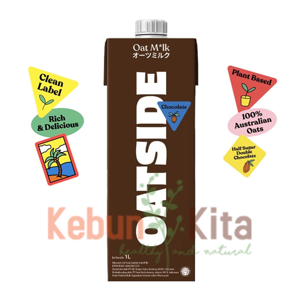 Jual Oatside Chocolate Oat Milk 1L - Susu Oat Gandum | Shopee Indonesia