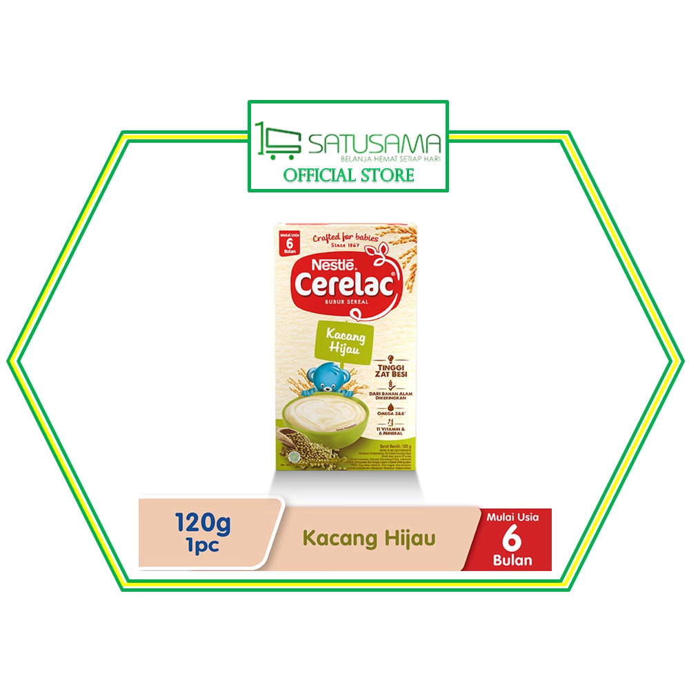 Jual NESTLE CERELAC SOYA 120 G | Shopee Indonesia
