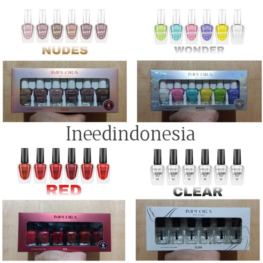 Jual (INEED) KUTEK - IMPLORA NAIL POLISH NEW - IMPLORA KUTEK WONDER ...